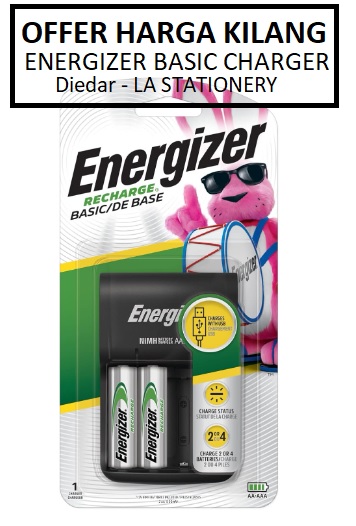 ENERGIZER BASIC BATTERY CHARGER - LA Stationery